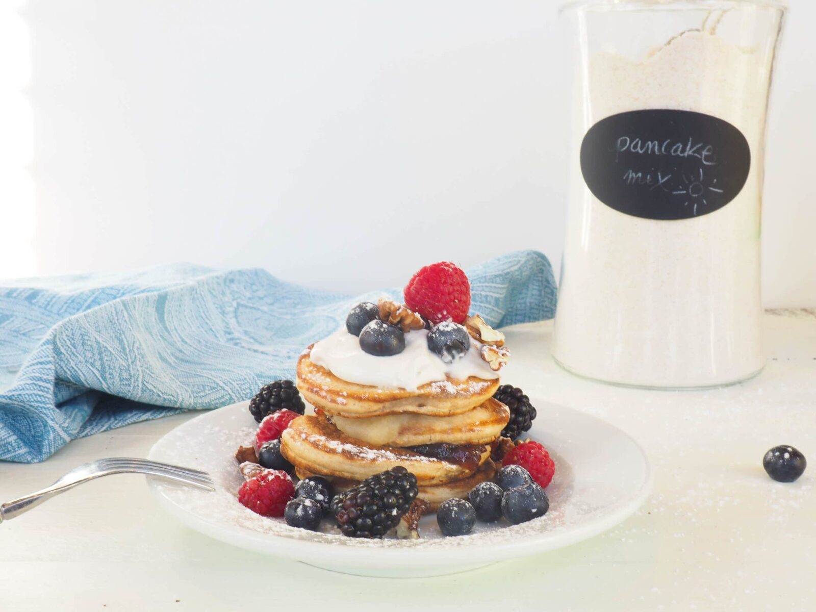 Delicious Homemade Pancake Mix - Hälsa Nutrition