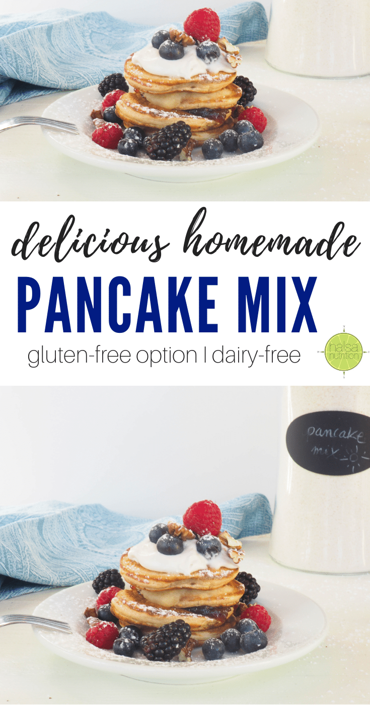Delicious Homemade Pancake Mix - Hälsa Nutrition
