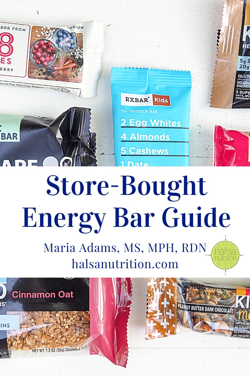 Store-Bought Energy Bar Guide - Hälsa Nutrition