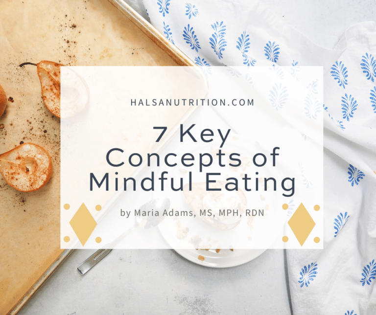 7 Key Concepts of Mindful Eating - Hälsa Nutrition