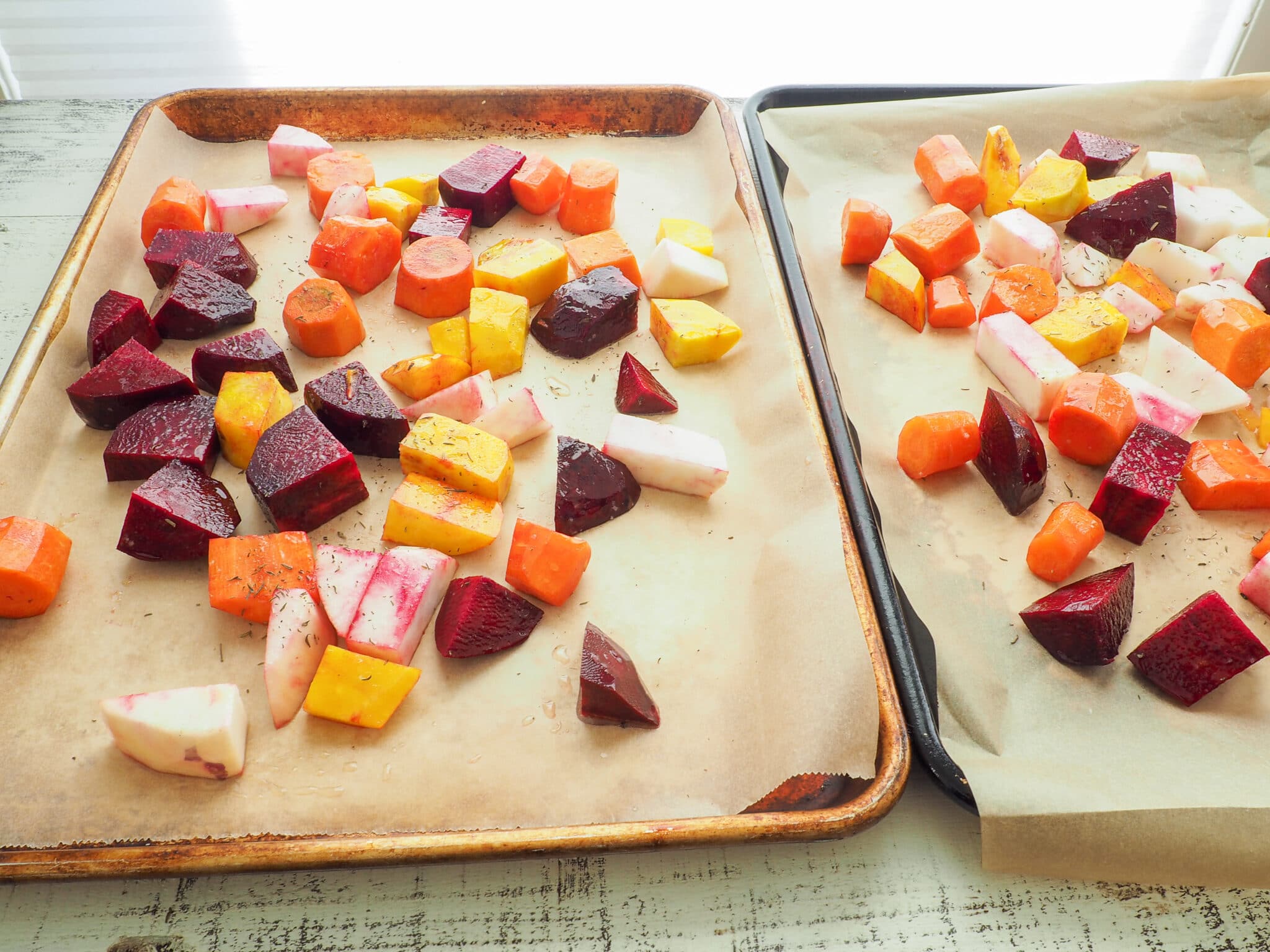 Simple Roasted Root Veggies - Hälsa Nutrition