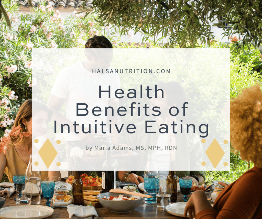 Health Benefits of Intuitive Eating - Hälsa Nutrition