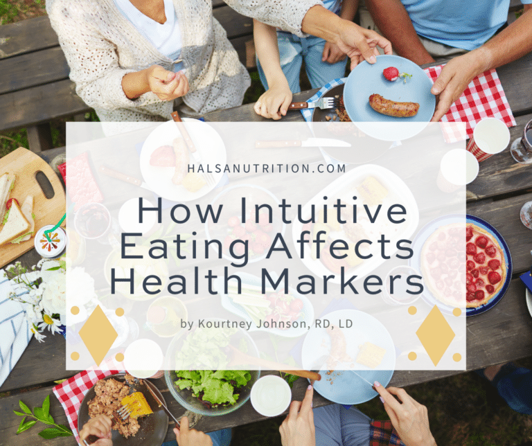 How Intuitive Eating Affects Health Markers - Hälsa Nutrition