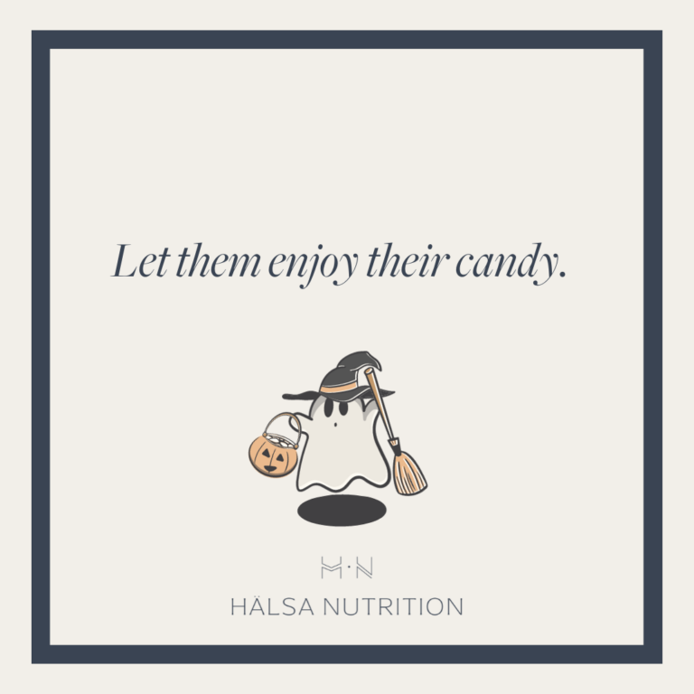 How to Handle All That Halloween Candy - Hälsa Nutrition
