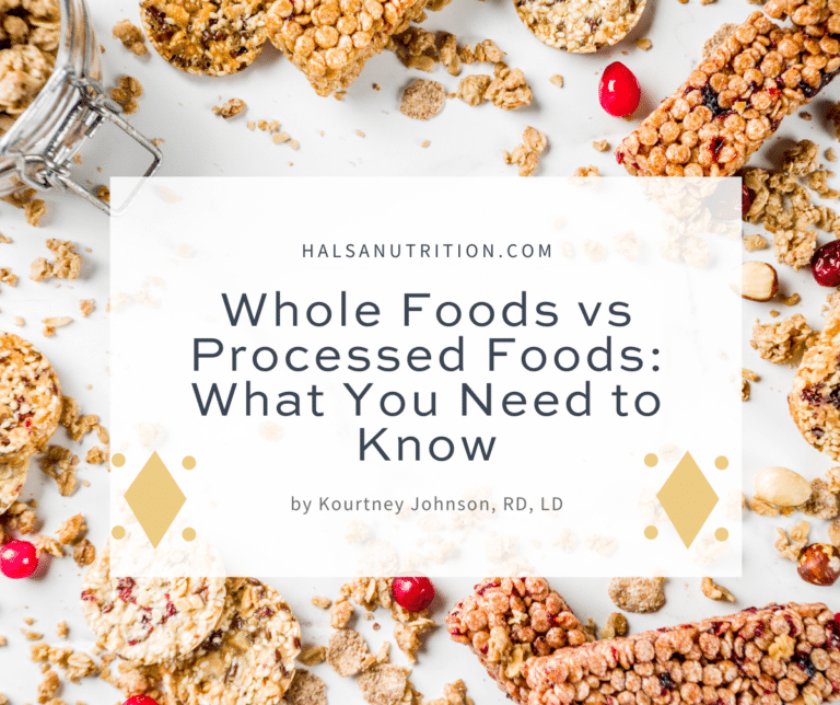 Whole Foods vs Processed Foods: What You Need to Know - Hälsa Nutrition